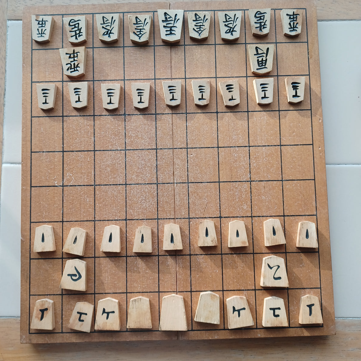 #C230 - Shogi Set - Vintage Board – badukclub