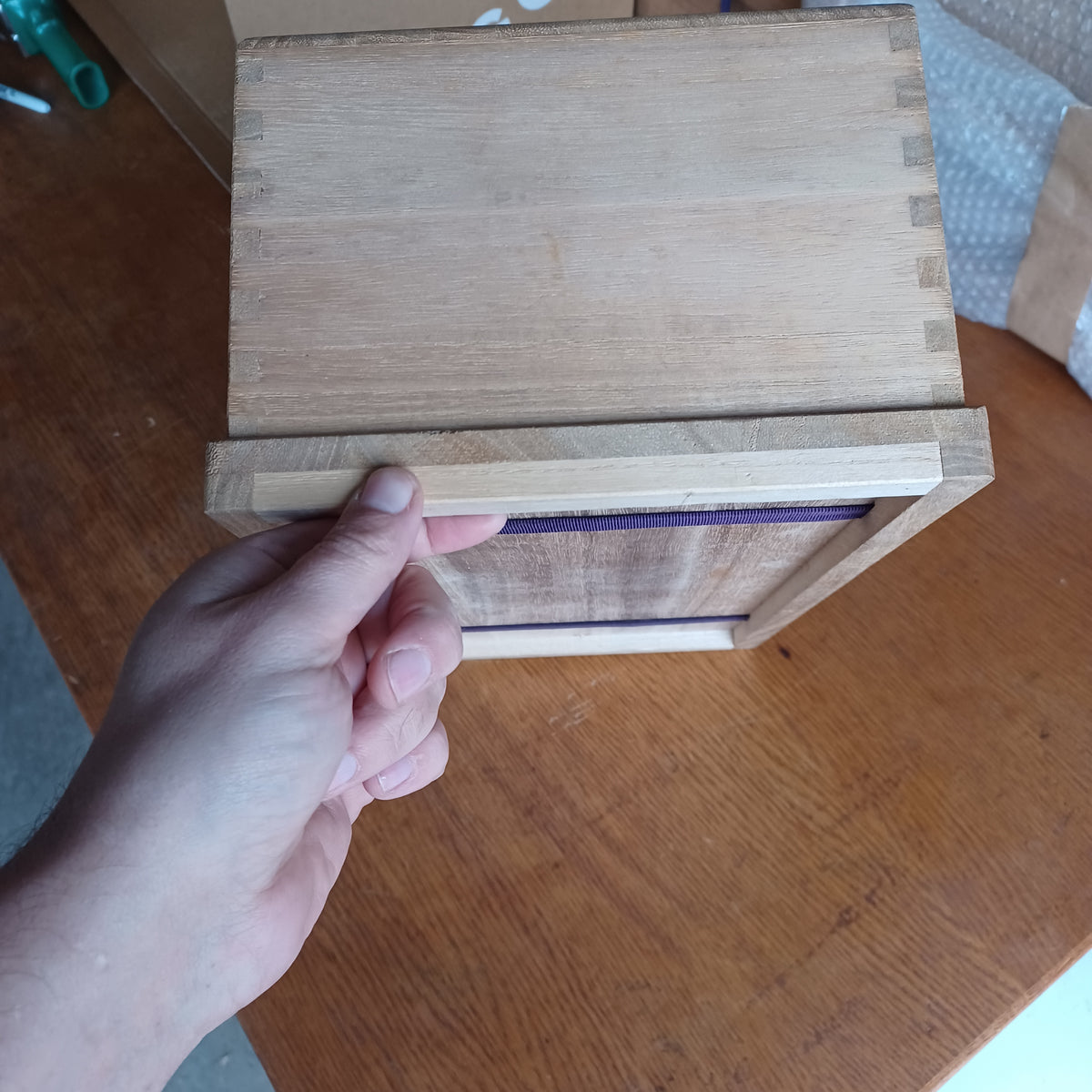 #C206 - XXL Paulownia storage box for Go Bowls - Accessory – badukclub