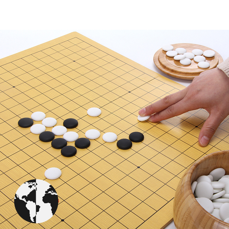 Baduk Pieces (Full Set of Black and White) – badukclub